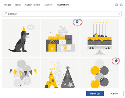 Illustrations, new graphics in Microsoft 365 Windows and Mac - Office Watch