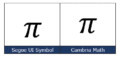 Pi 𝜋 choices in Word, Excel, PowerPoint and Outlook - Office Watch