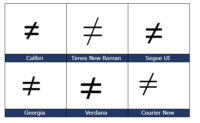 Not Equal ≠ symbol in Word, Excel, PowerPoint and Outlook - Office Watch