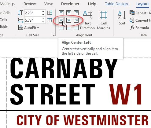 Make Authentic London Street Signs in Word or PowerPoint - Office Watch