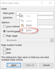 Get more from Mark Index features in Microsoft Word - Office Watch