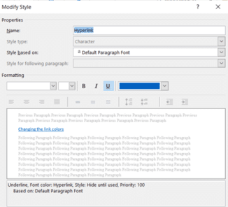 Hyperlinks and link styles explained in Word - Office Watch