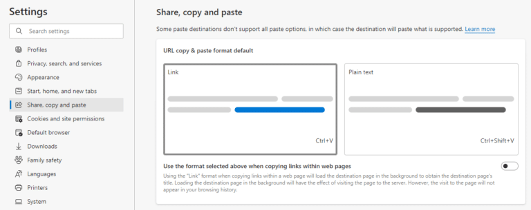 Explaining And Disabling Edges Confusing New Url Copy And Paste Feature 0197