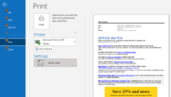 Tips for better and easier printing emails - Office Watch