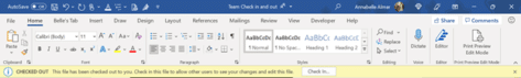 All about check in and check out in Microsoft Teams - Office Watch