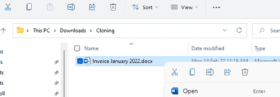 Windows 11 has a better way to clone an existing file - Office Watch