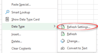 Excel’s Stock / Currency data (kinda, sorta) gets auto-refresh - Office ...