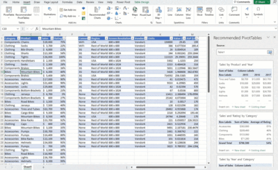 Excel PivotTable Recommended: Smarter Suggestions for Data Analysis ...
