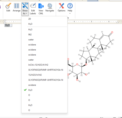 Chemistry in Microsoft Word with Chem4Word - Office Watch