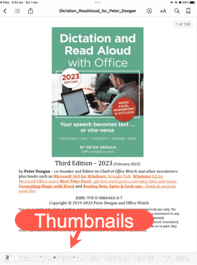 Two ways to read PDF files on an iPad - Office Watch