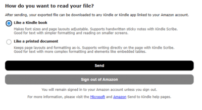 From Word doc to Kindle in one easy step - Office Watch