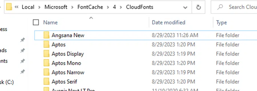 Surprise! Office 2021 & Office 2019 has the all Aptos fonts - Office Watch