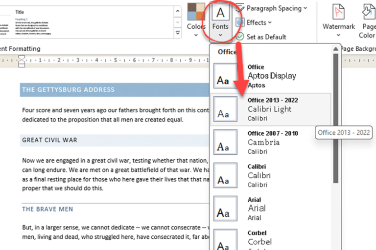 Transform the look of your Word documents fast - Office Watch