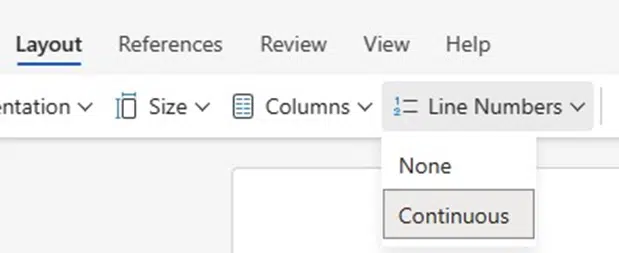 Word web more features: Editing header/footer and columns in Word for ...