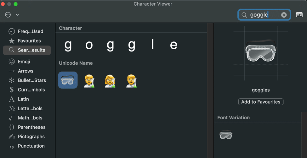 Insert Goggles Emoji in Microsoft Word, PowerPoint, and Outlook ...