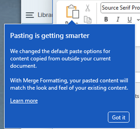 Word changes Paste Text in Microsoft Word 365: What You Need to Know ...