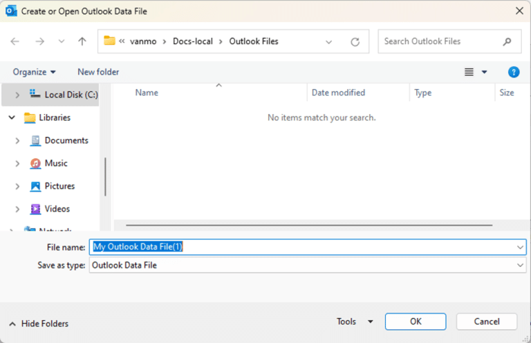 Outlook PST files and OneDrive - Office Watch