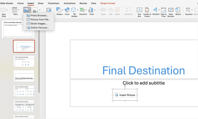 PowerPoint Insert Image Options You Should Know - Office Watch