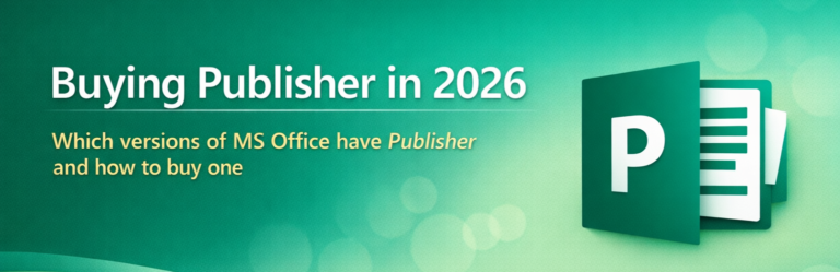 Which Microsoft Office (Including Publisher) Can You Still Buy in 2026 ...