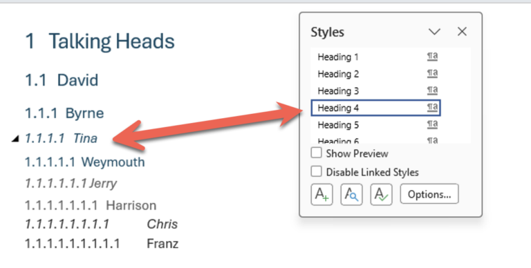 How Multi-level Lists really work in Word - Office Watch