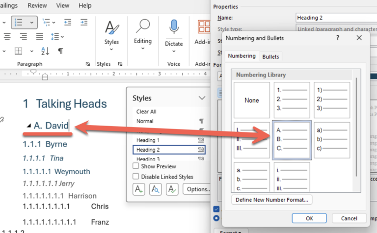How Multi-level Lists really work in Word - Office Watch