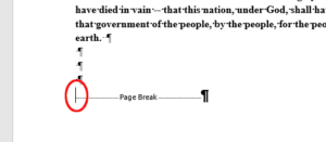 Add a manual or forced Page Break in Microsoft Word - Office Watch