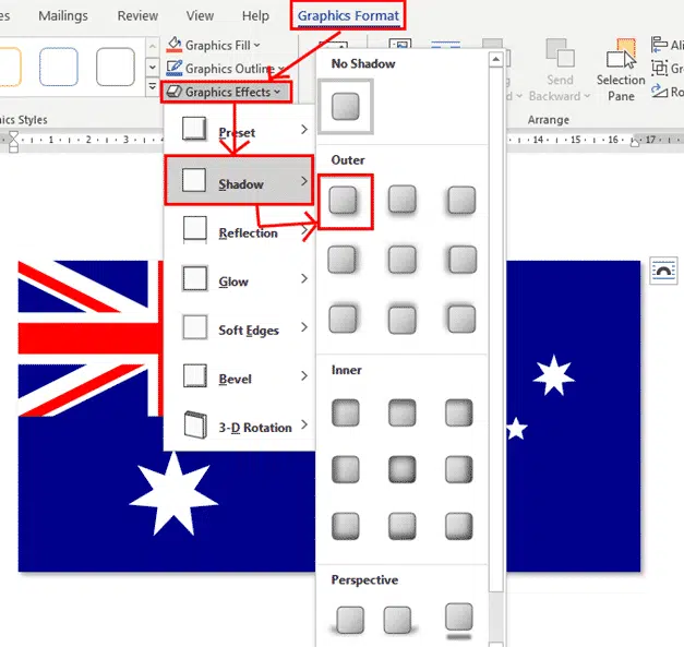 Australian flag and more into Word, Excel or PowerPoint docs - Office Watch