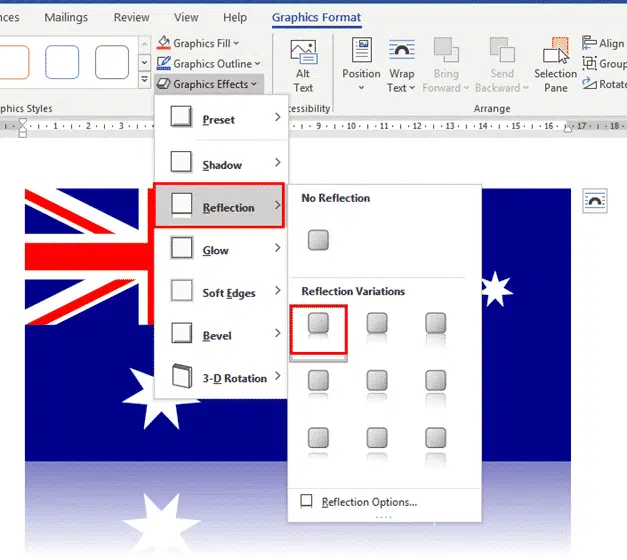 Australian flag and more into Word, Excel or PowerPoint docs - Office Watch