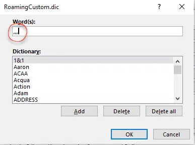 Comma Ellipsis ,,, in Word and Office - Office Watch