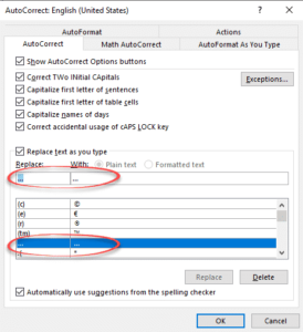 Ellipsis ... symbol in Word, Excel, PowerPoint and Outlook - Office Watch