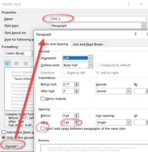 Shrink Word Table of Contents Easily with These Tips - Office Watch
