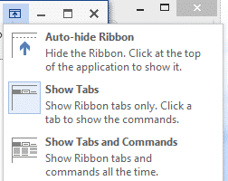 Getting rid of the ribbon - Office Watch