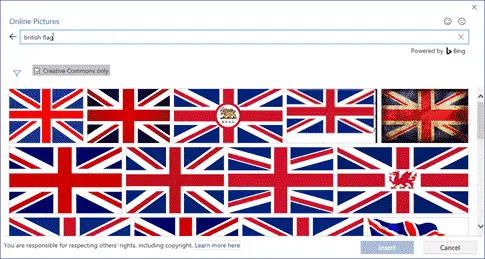 Insert the British 'Union Jack' flag into Word, Excel or PowerPoint ...