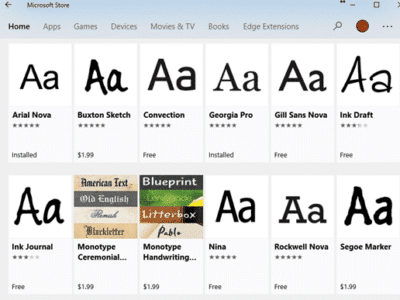 New 'Pro' fonts in Windows 10 - Office Watch