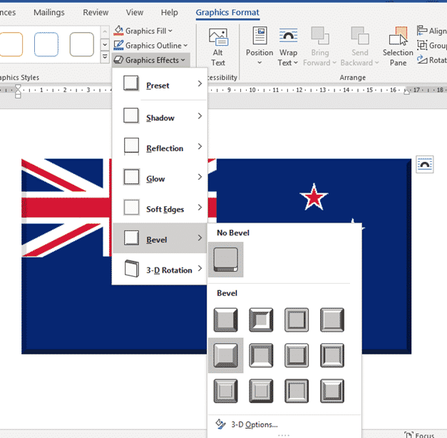 New Zealand Flag into Word, Excel or PowerPoint - Office Watch