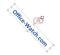 How to set vertical text, an angle or a curve in Word - Office Watch