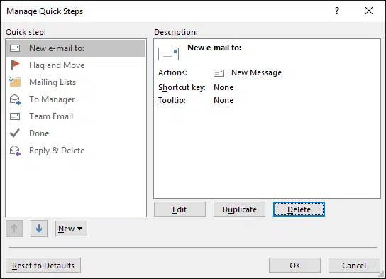 Quick Steps in Outlook - Office Watch