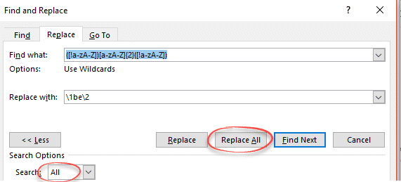 Replace Word document with anonymous text - complete Step by Step ...