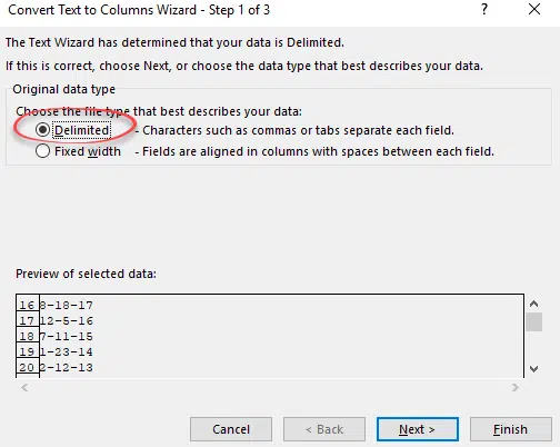 Simple Text With Day Month And Year To Excel Date Conversion Office