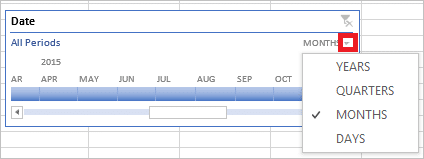 Timelines for date filtering Excel PivotTables - Office Watch