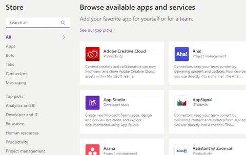 What's inside Microsoft Teams; teams, channels, chats, wiki, files ...