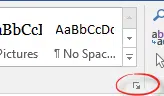 All 14 separate Style lists and settings in Word - Office Watch