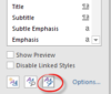 All 14 separate Style lists and settings in Word - Office Watch
