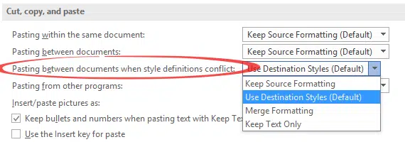 Inside Smart Copy and Paste in Word - Office Watch